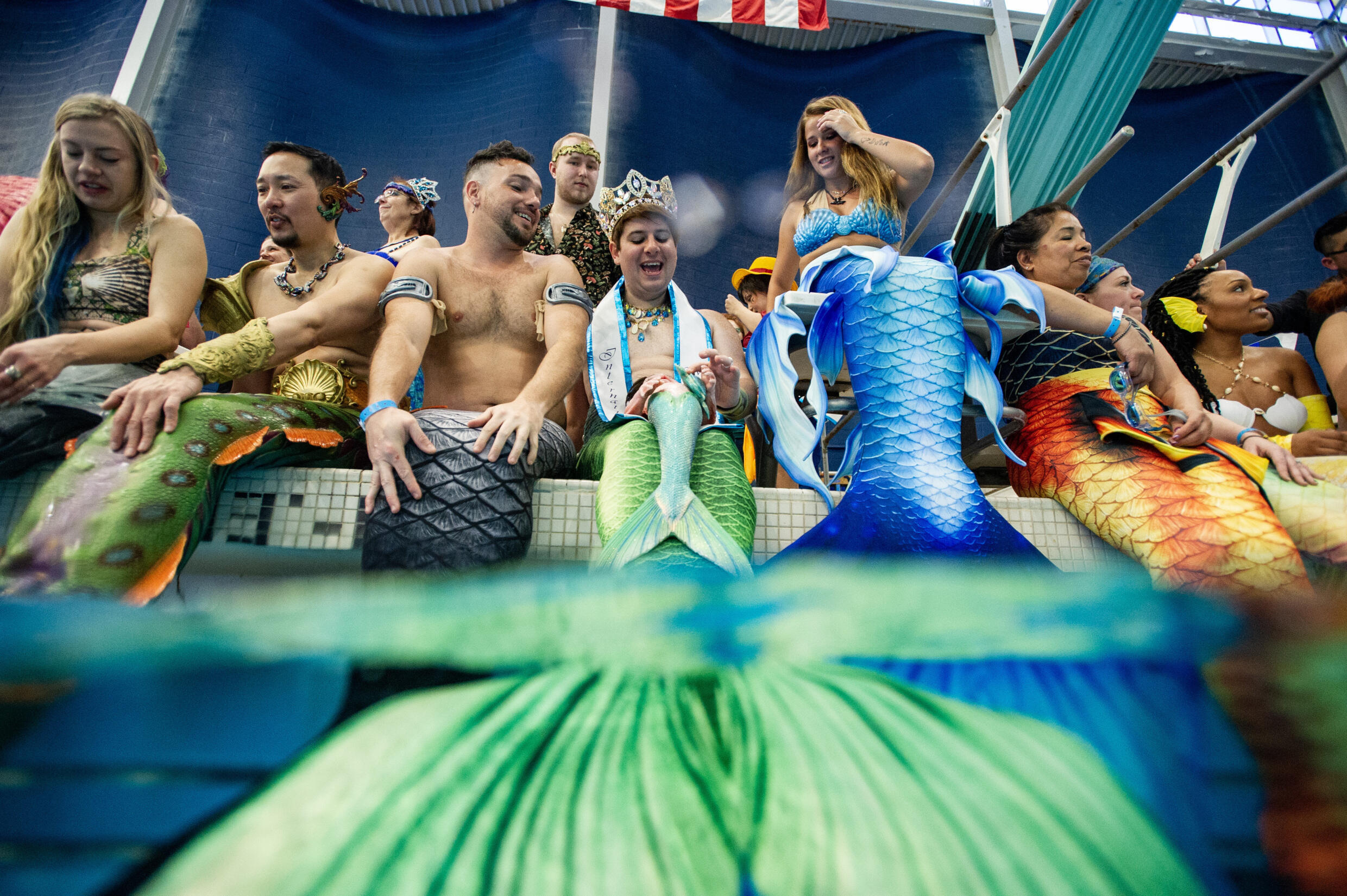 'Sharing the magic': Mermaids embrace inclusivity