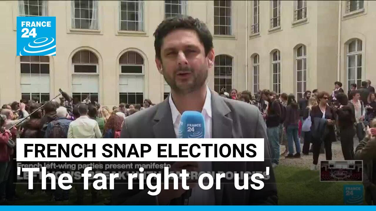 'The far right or us': Left-wing parties make pitch for snap elections ...