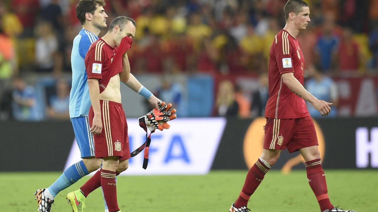 Spain crash out of World Cup with 2-0 loss to Chile