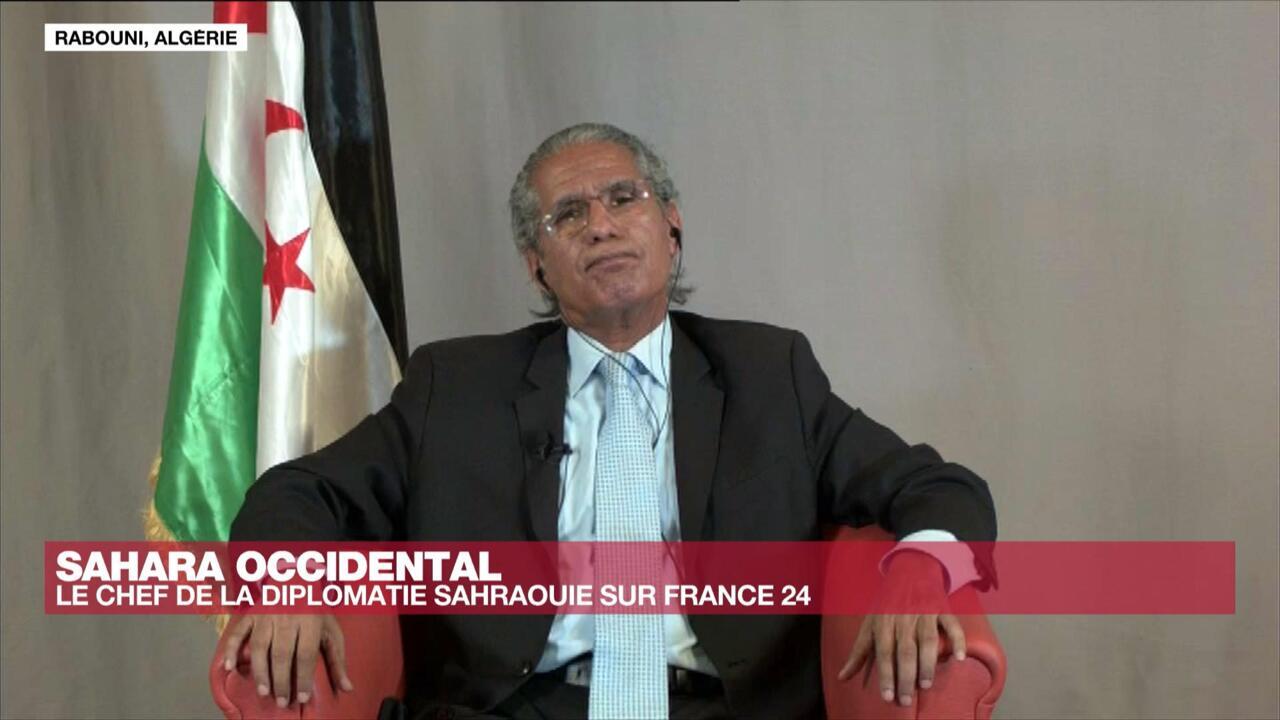 Mohamed Salem Ould Salek, chef de la diplomatie du Front Polisario ...
