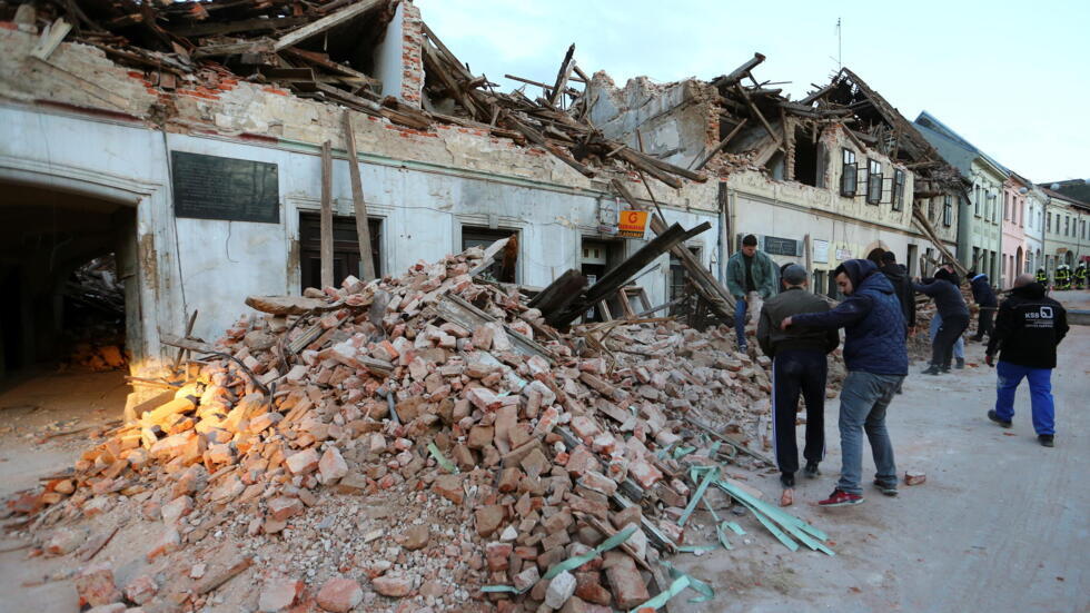 Death toll rises following strong earthquake in central Croatia