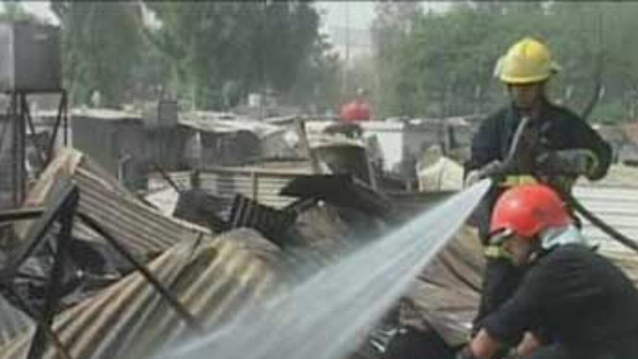 Dozens killed in two explosions near Baghdad