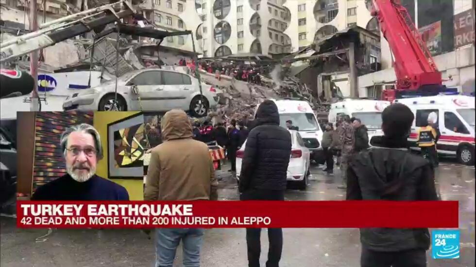 Powerful 7.8 earthquake strikes Turkey and Syria, scores dead - France 24
