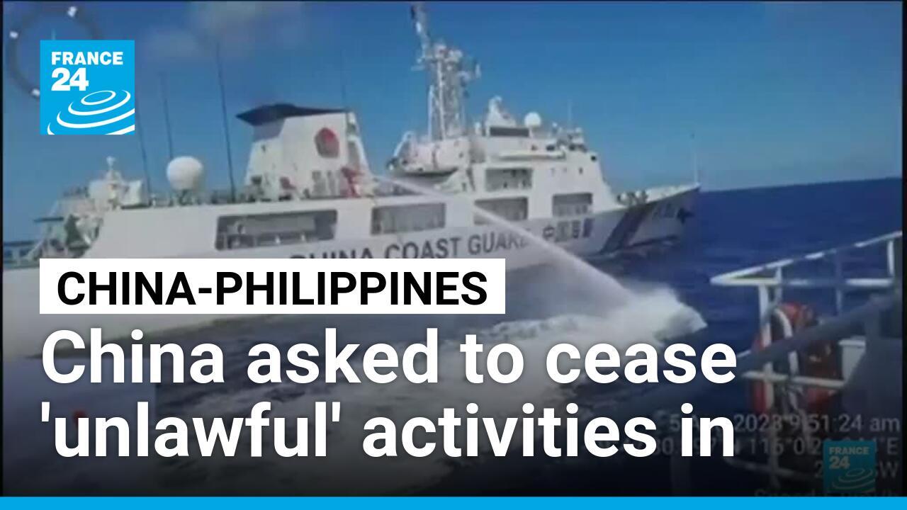 China-Philippines sea dispute: Philippines demands China cease ...