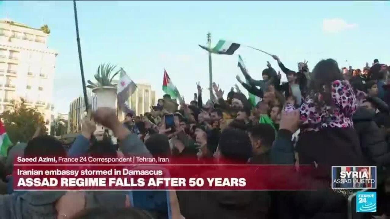 Iran's embassy in Damascus stormed by Syrian rebels - France 24