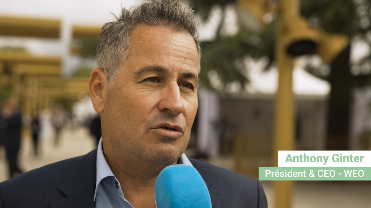 Interview d'Anthony Ginter, Président & CEO - WEO