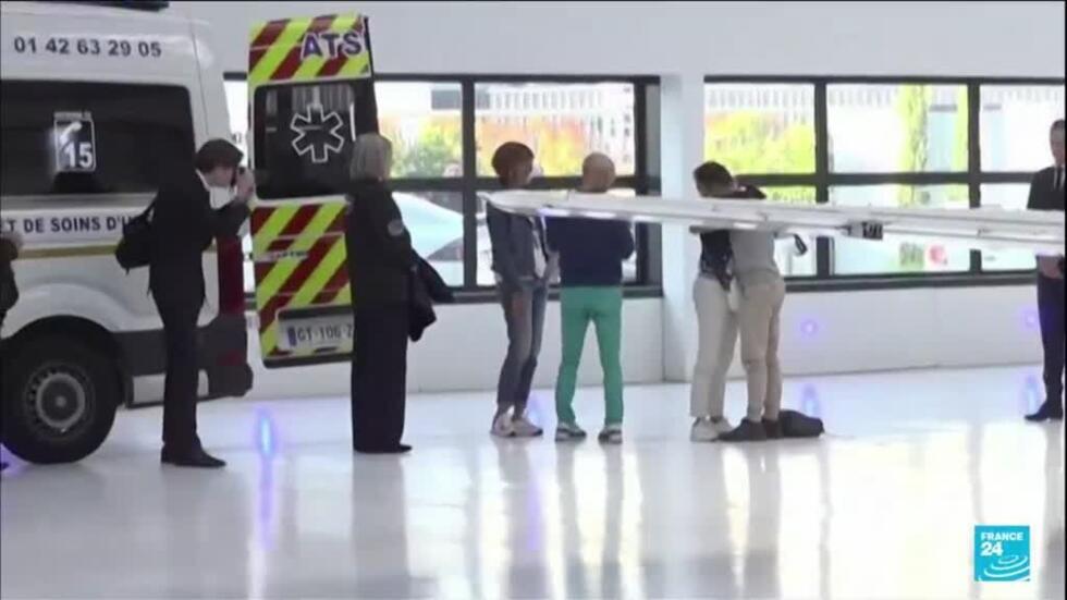 Libéré par l'Iran, Louis Arnaud est arrivé en France