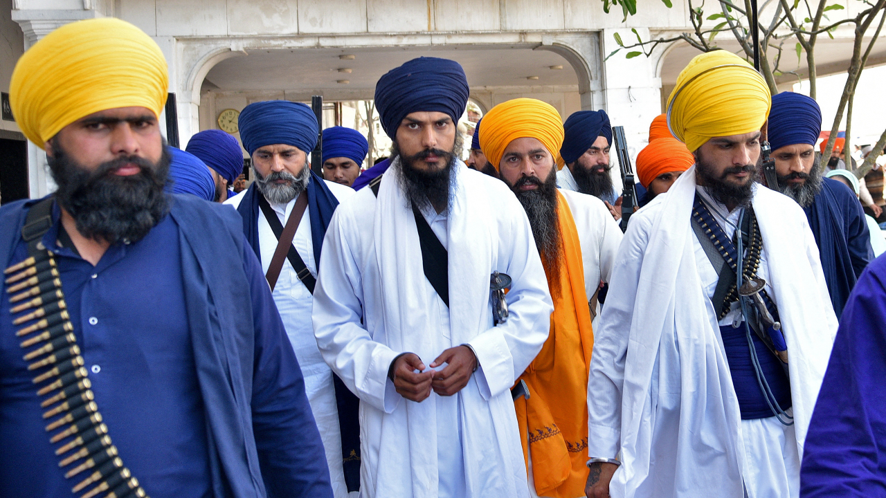 El predicador separatista sij Amritpal Singh fue detenido por la ...