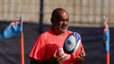 Rugby World Cup quarter-finals: Fiji's French-trained head coach aims ...