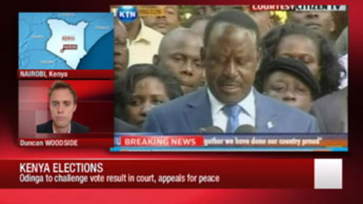 Final Kenyan vote count gives Kenyatta slim victory