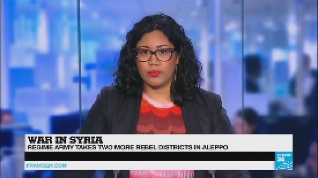 Thousands flee Syria regime advance into rebel-held east Aleppo - France 24
