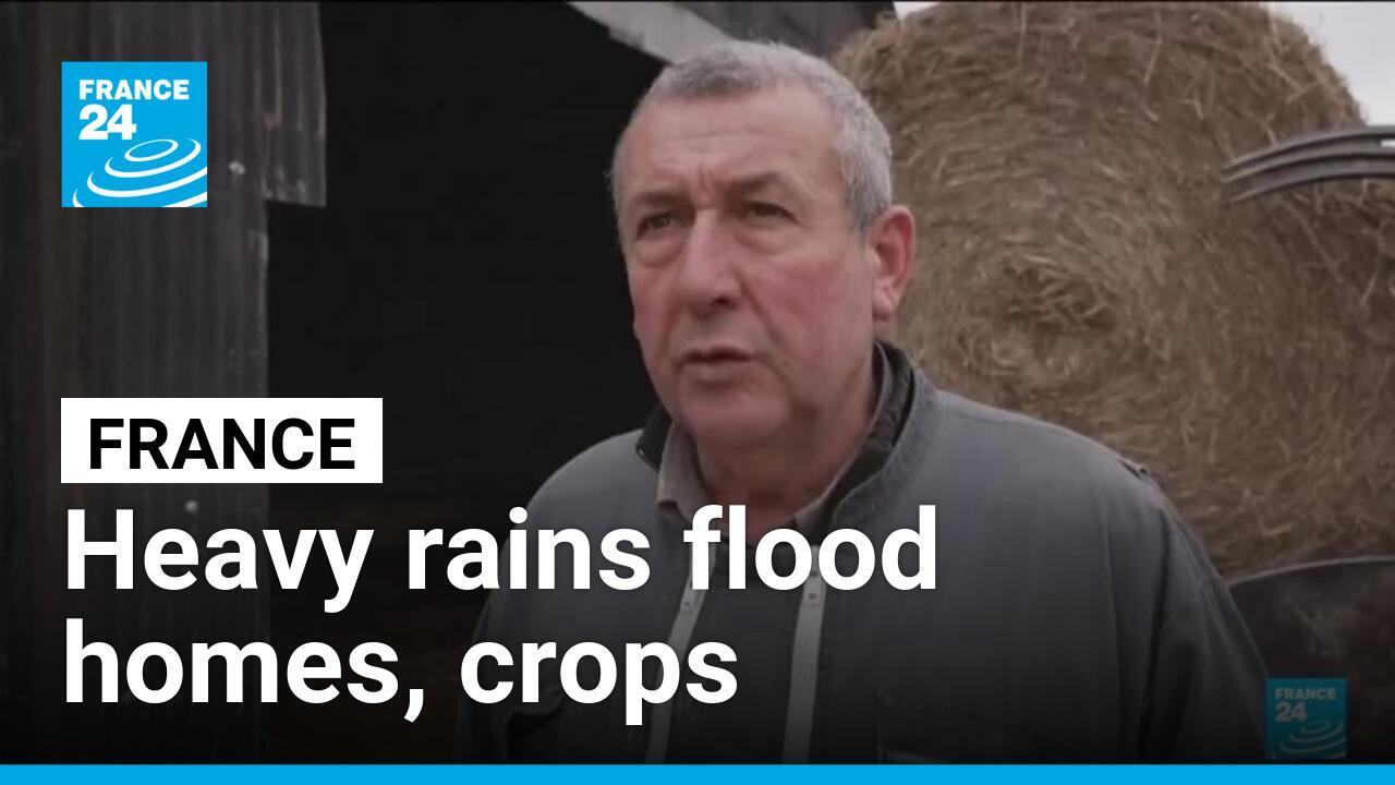 Heavy rains flood homes, crops in northern France - France 24