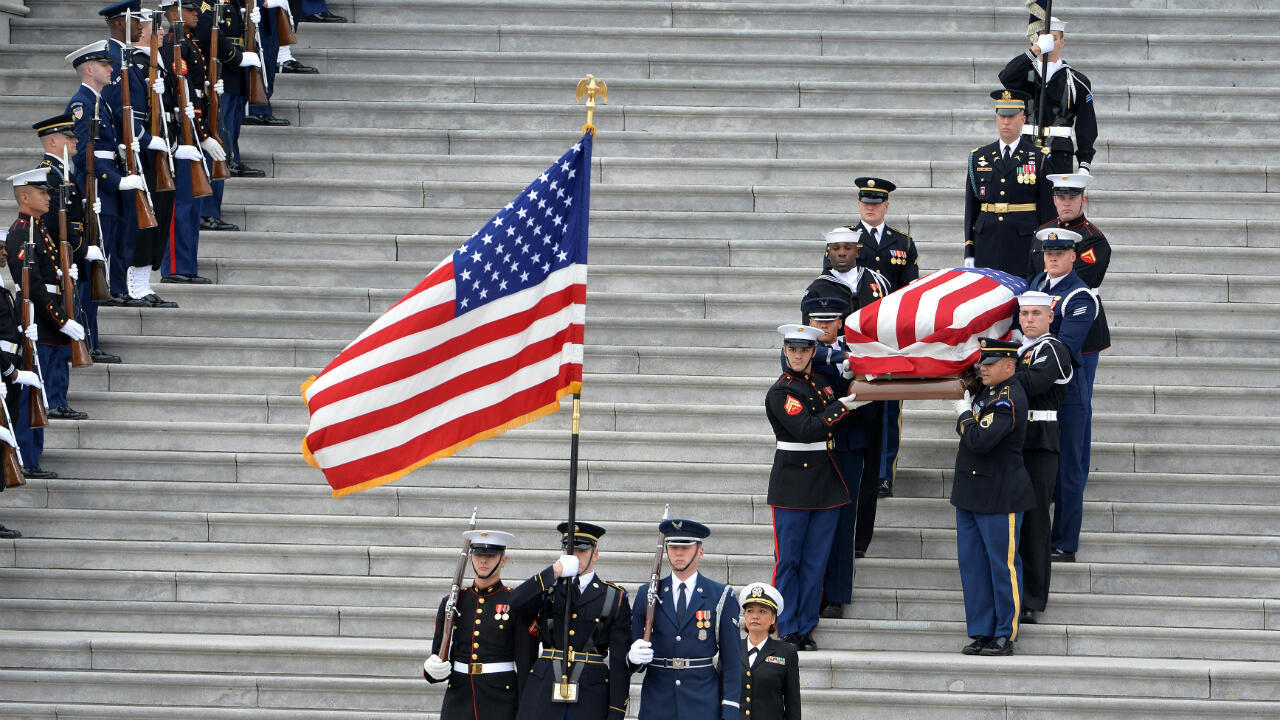 US bids farewell to former president George HW Bush - France 24