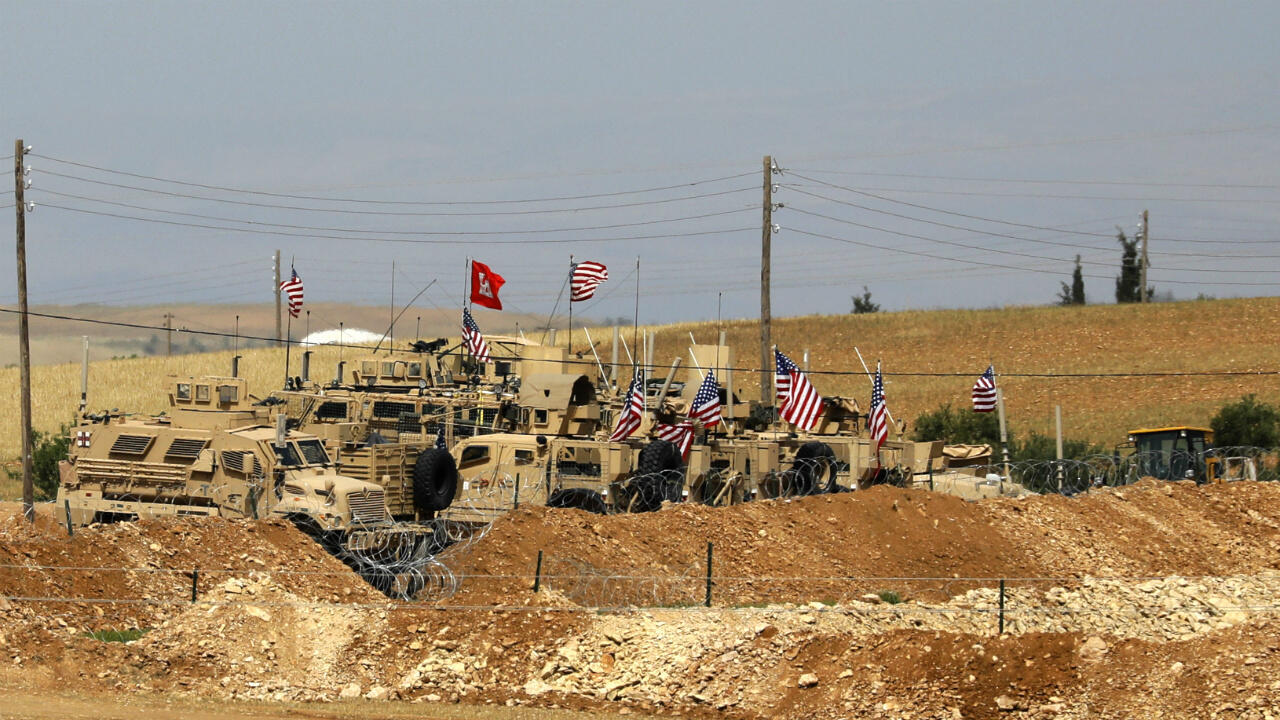 US-led coalition says Syria troop withdrawal has begun