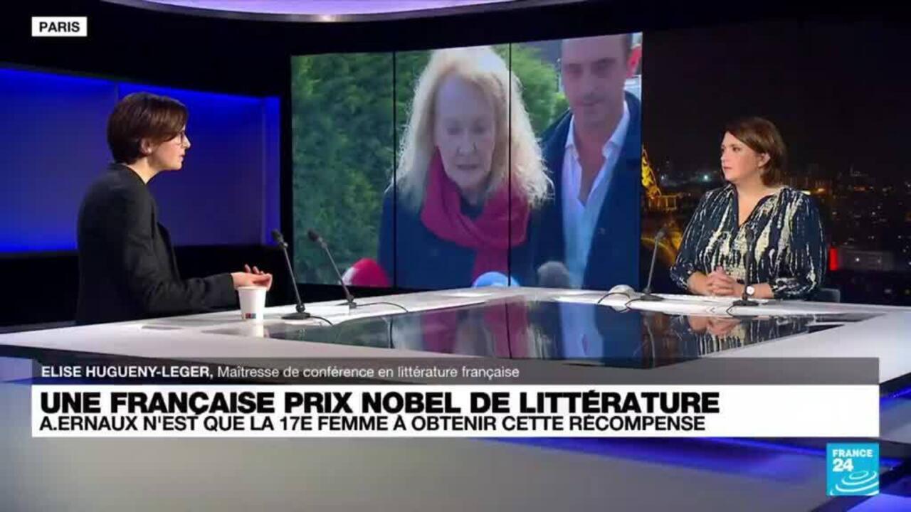 Prix Nobel littérature : "explorer l’expérience humaine" - France 24