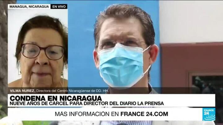 Vilma Nuñez: "Ortega tiene un régimen de terror contra todo el que piense democráticamente ...