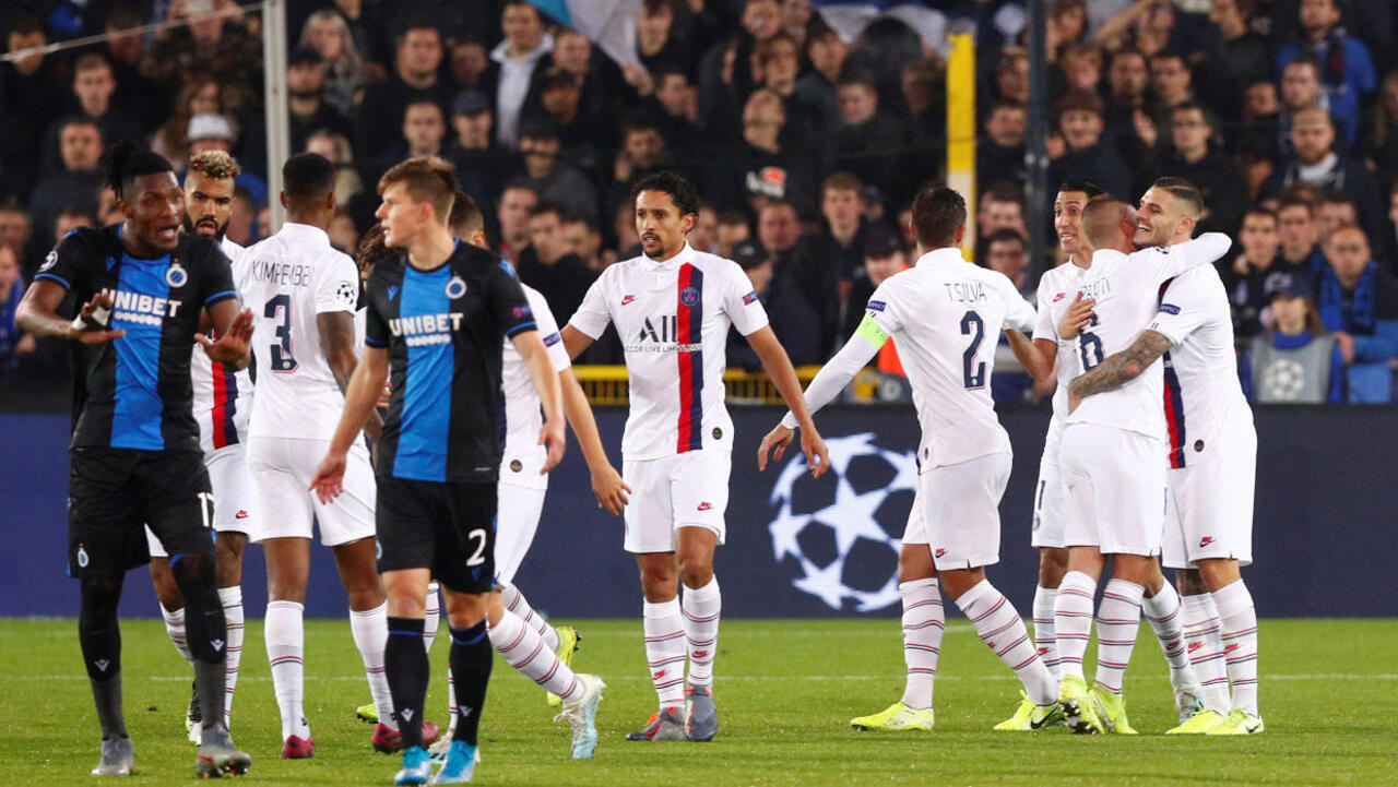 Mbappe scores hat-trick putting PSG in Champions League last 16 driving ...