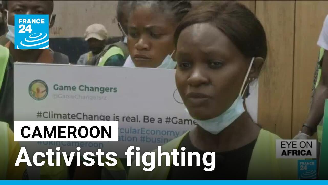 FRANCE 24 report: Young activists fighting plastic waste in Cameroon ...