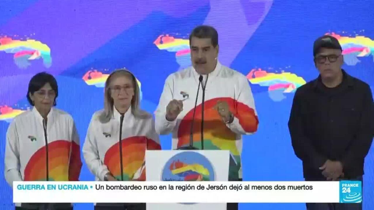 Nicolás Maduro presentó ley para crear el estado del Esequibo - France 24