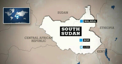 Video: exclusive report from South Sudan ghost town