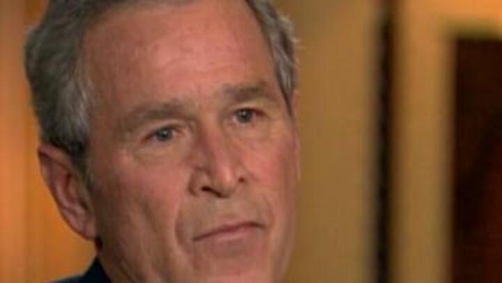Iraq intelligence failure 'biggest regret', says Bush