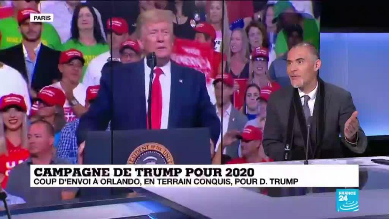 Campagne de Trump pour 2020 : "Quand on prend le même slogan c'est qu ...