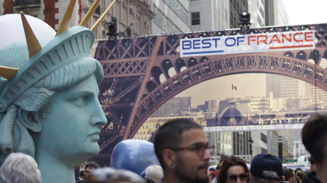 New York Francophiles delight as Times Square turns French