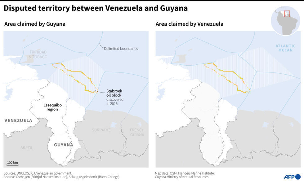 Essequibo referendum: Is Venezuela about to seize part of Guyana ...