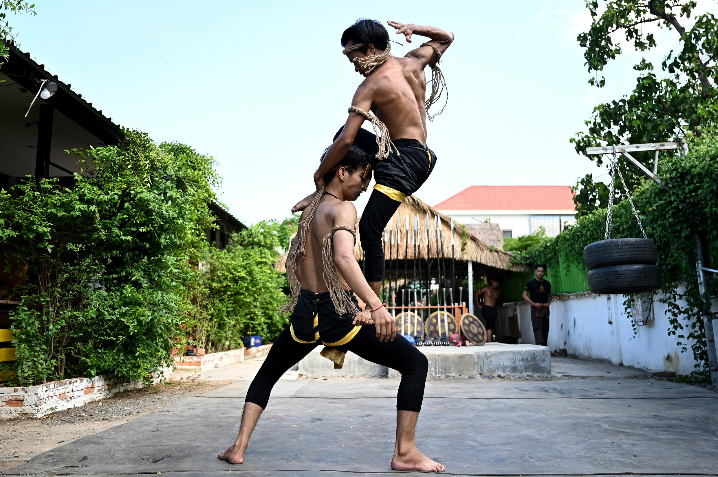 Young Cambodians fight to preserve ancient martial art