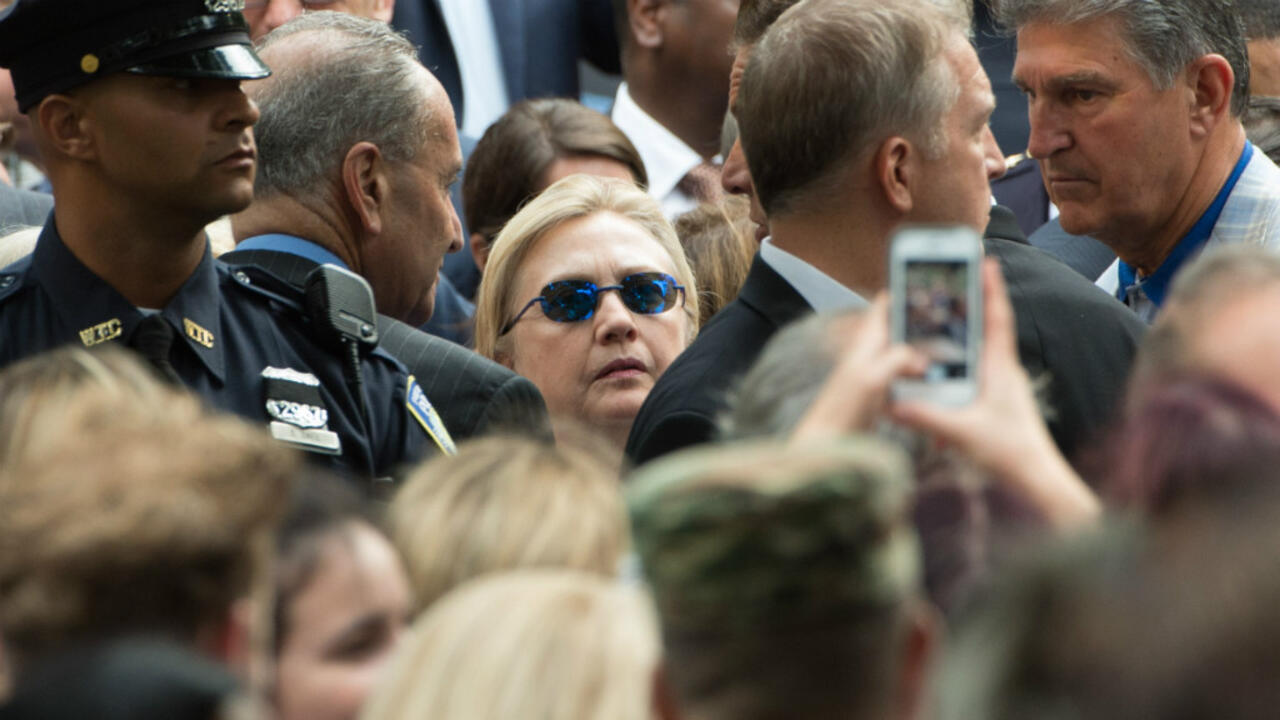 Clinton has pneumonia, doctor says, after early exit from 9/11 ...