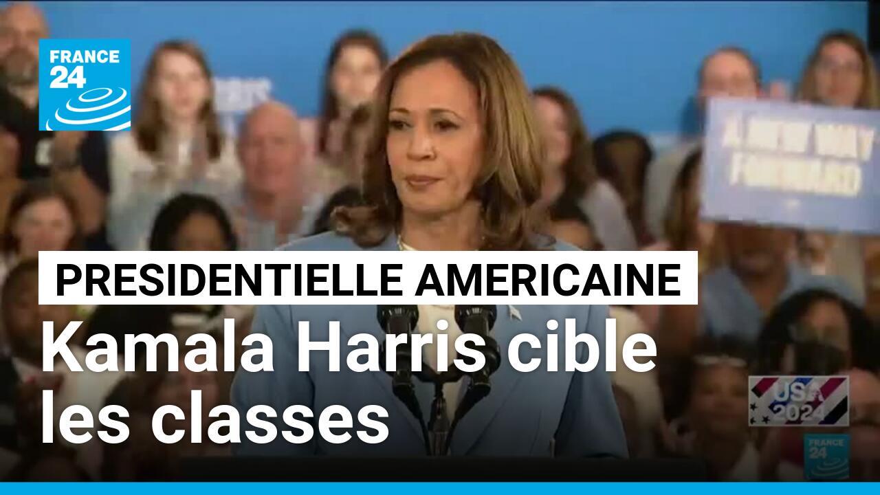 Présidentielle américaine : Kamala Harris dévoile les grandes lignes de ...