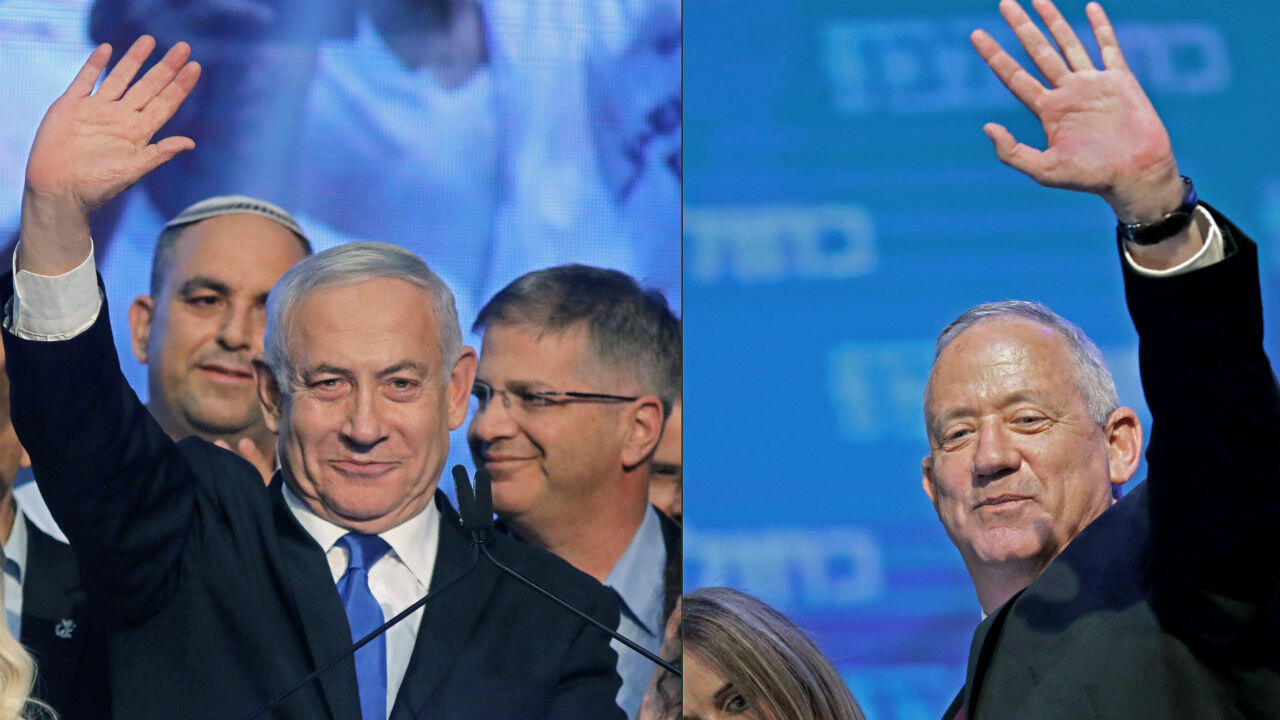 Netanyahu rival Gantz says he should take PM job in unity government