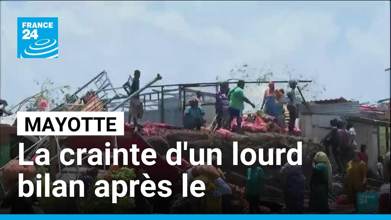 Mayotte : la crainte d'un lourd bilan après le passage du cyclone Chido ...