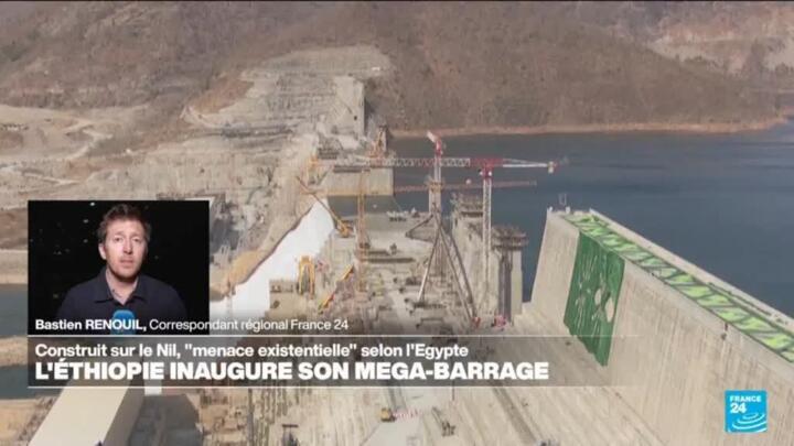 Après 15 ans de travaux, l'Éthiopie inaugure son mégabarrage controversé sur le Nil - France 24