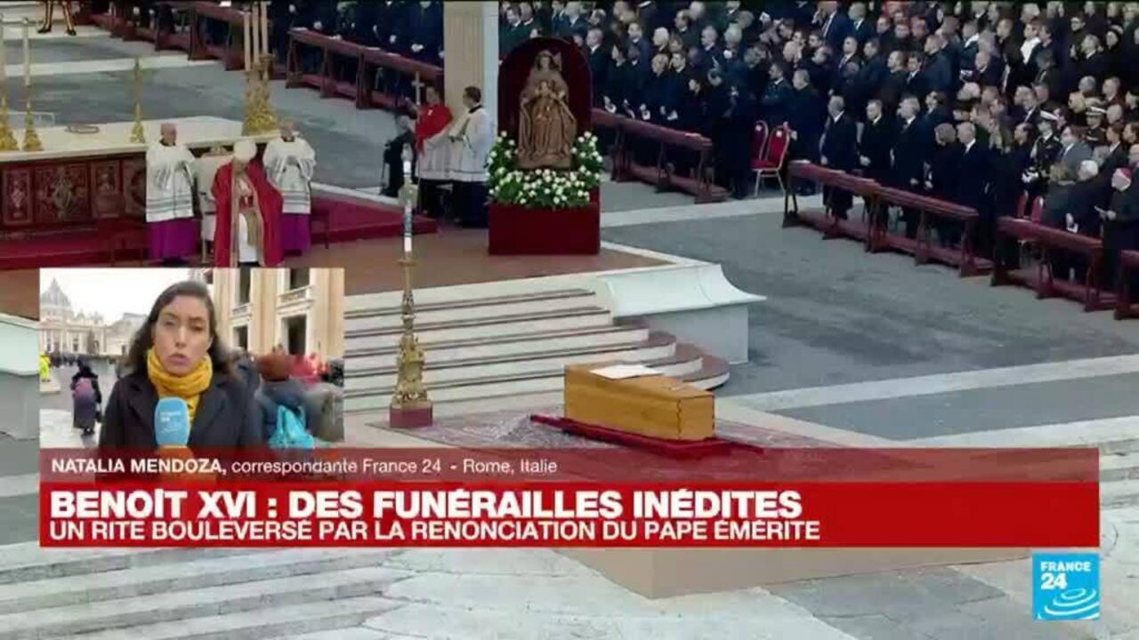 Obsèques de Benoît XVI : des funérailles inédites présidées par le Pape ...