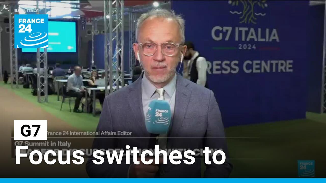 'Level playing field': G7 focus switches to China - France 24