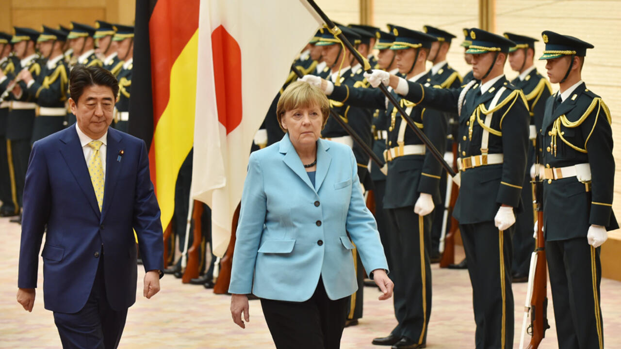 Settle dispute over WWII ‘comfort women’, Merkel tells Japan