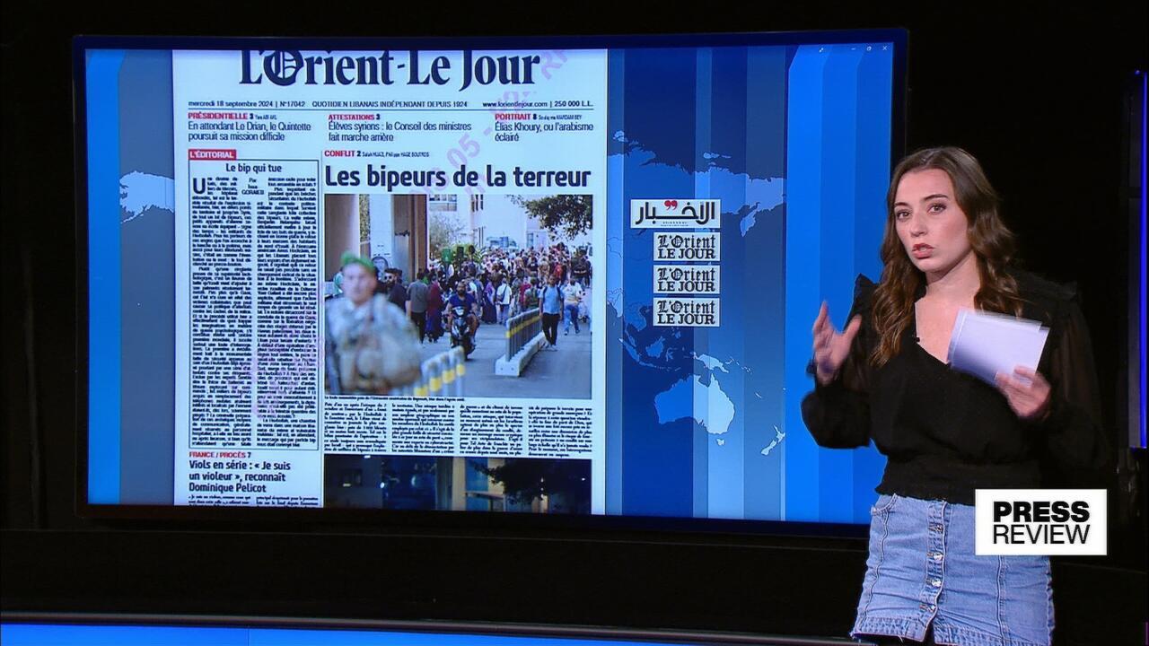 Pager blasts: Lebanese papers decry 'war crime', Israeli press divided ...