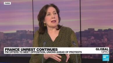 French PM offers to meet opposition, unions amid pension crisis - France 24