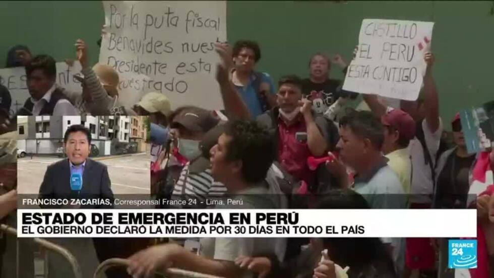 Informe desde Lima: estado de emergencia por 30 días para todo el Perú - France 24