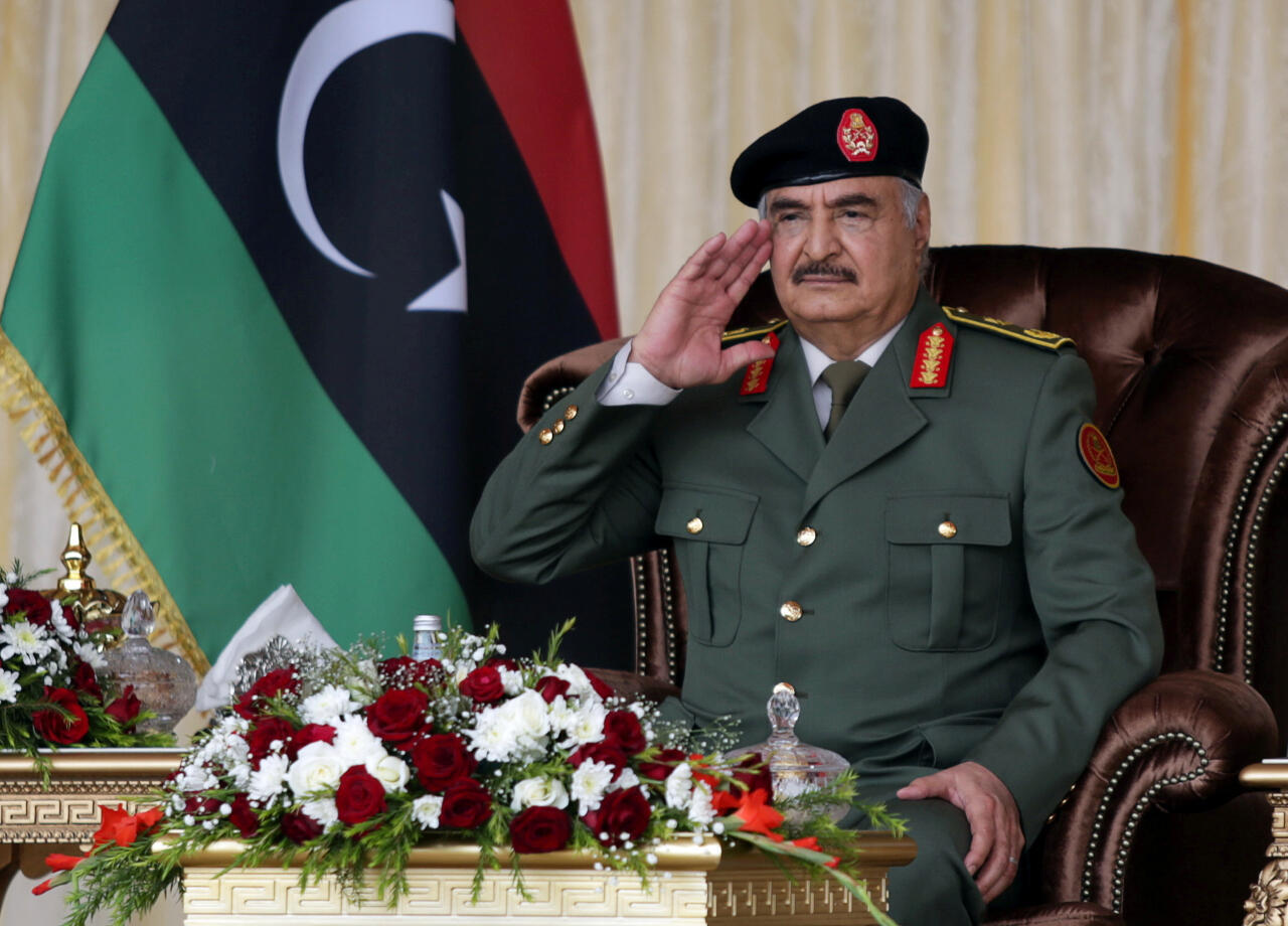 Libia: el mariscal Khalifa Haftar anunció su candidatura presidencial