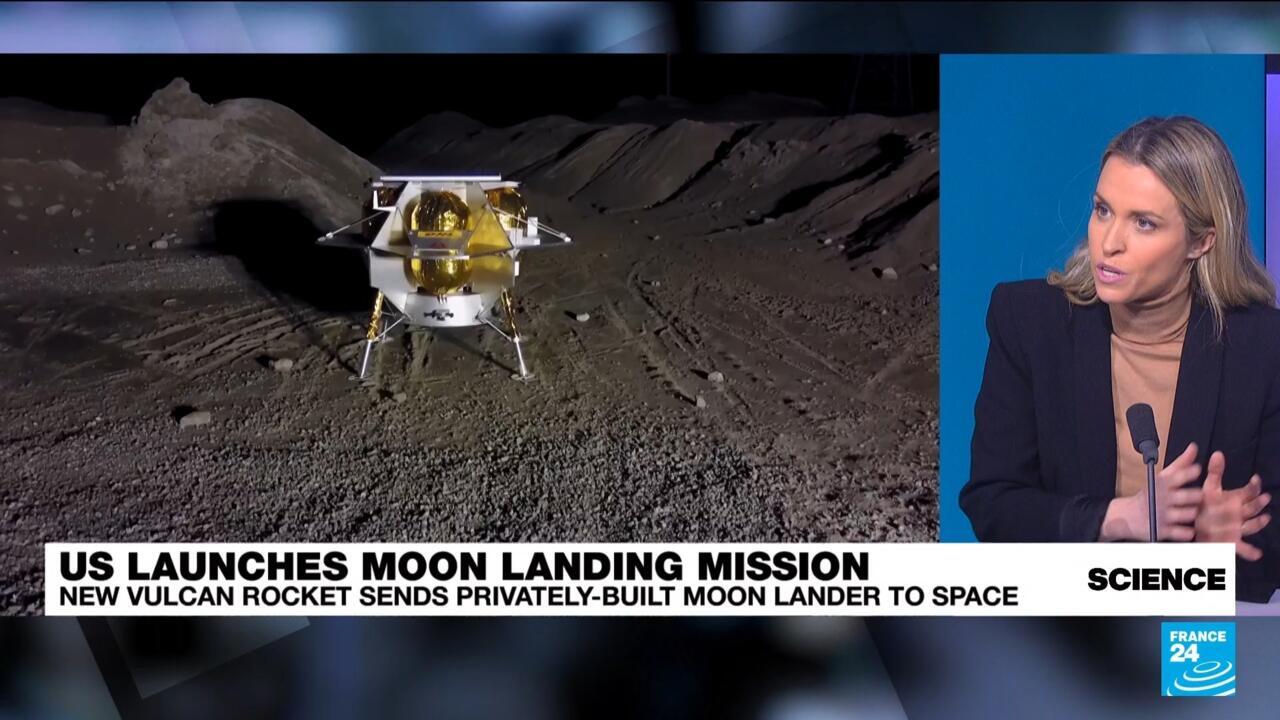 Race for Moon heats up with launch of US Vulcan Centaur rocket - Science