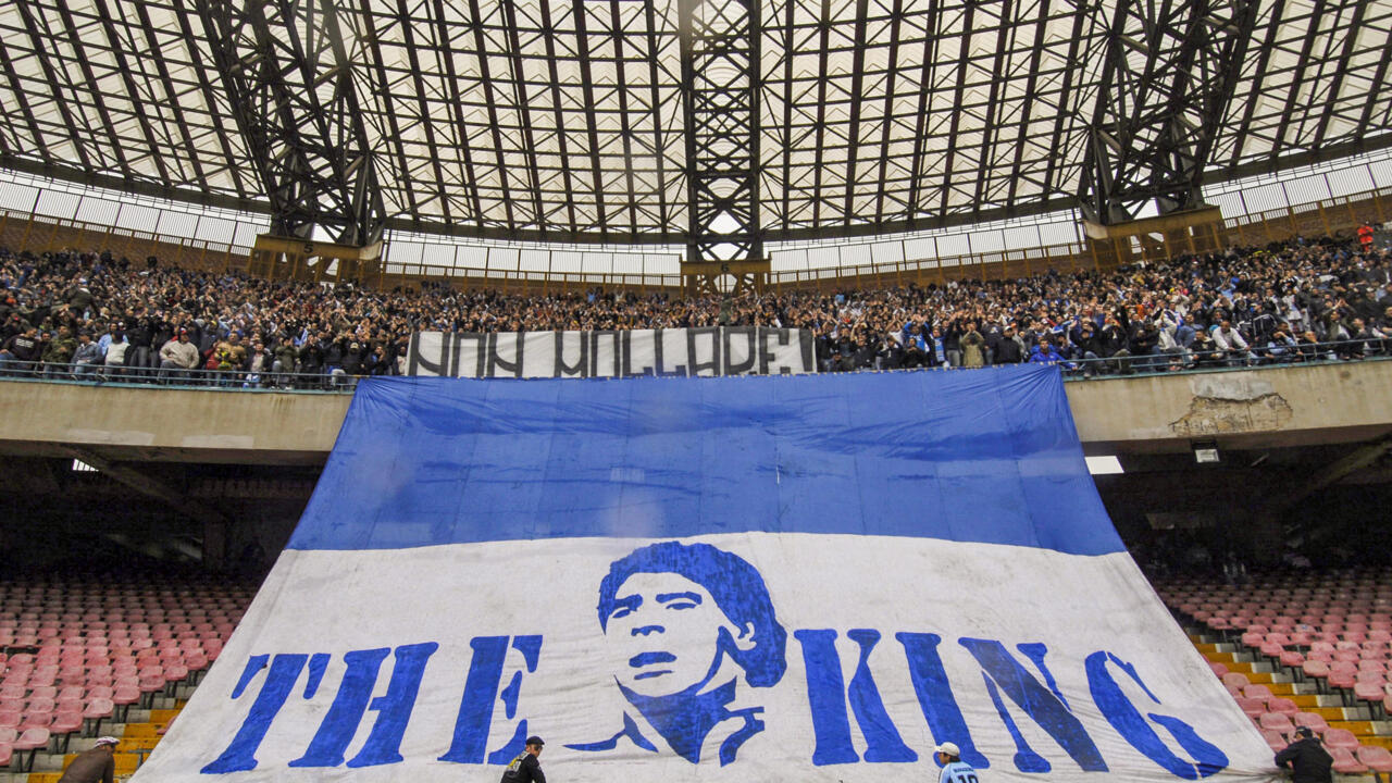 Napoli stadium renamed after Maradona in honour of its footballing ...