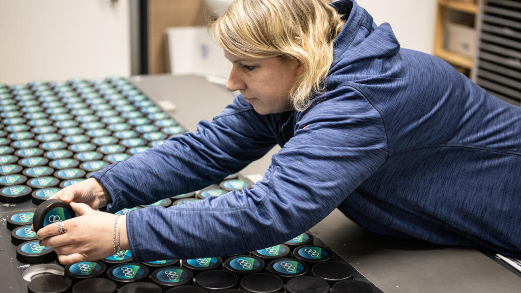 Czech family produces perfect pucks for Olympic ice hockey