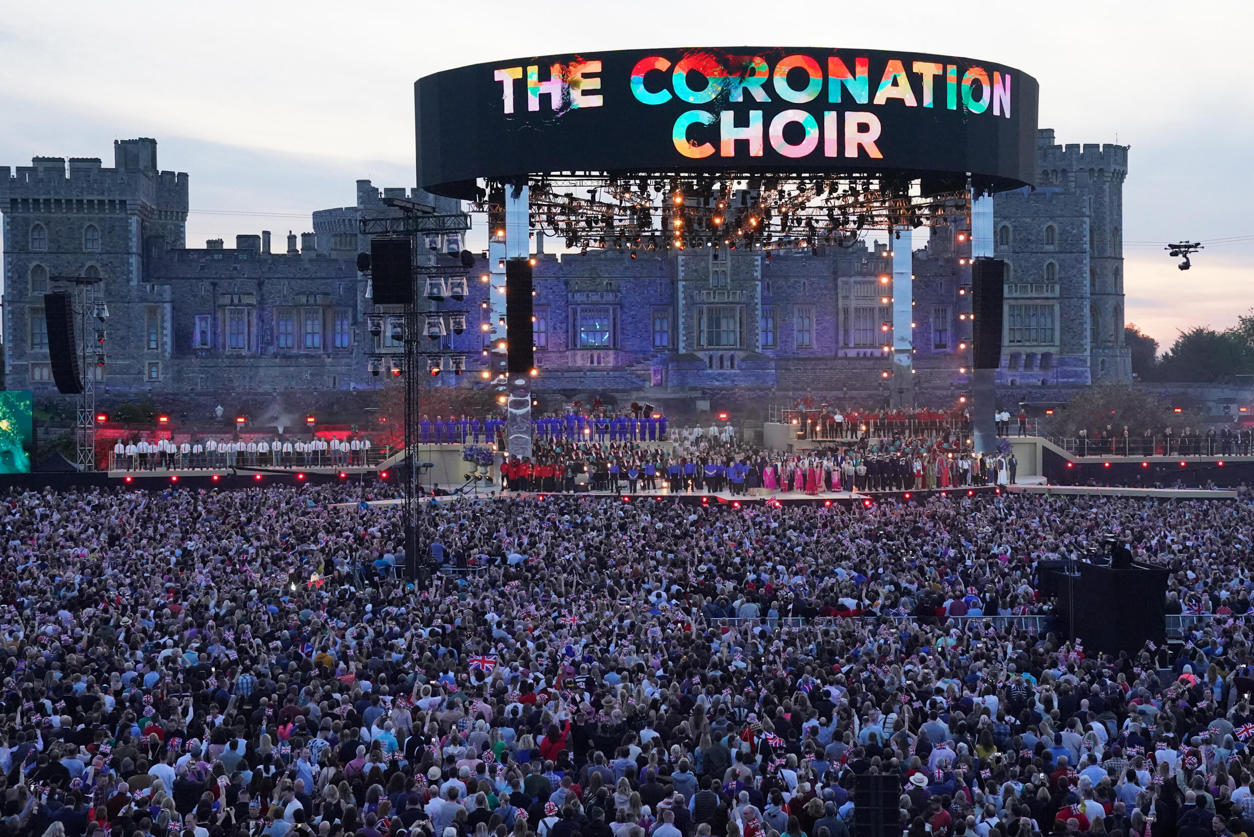 Stars take centre stage as UK steps up coronation celebrations