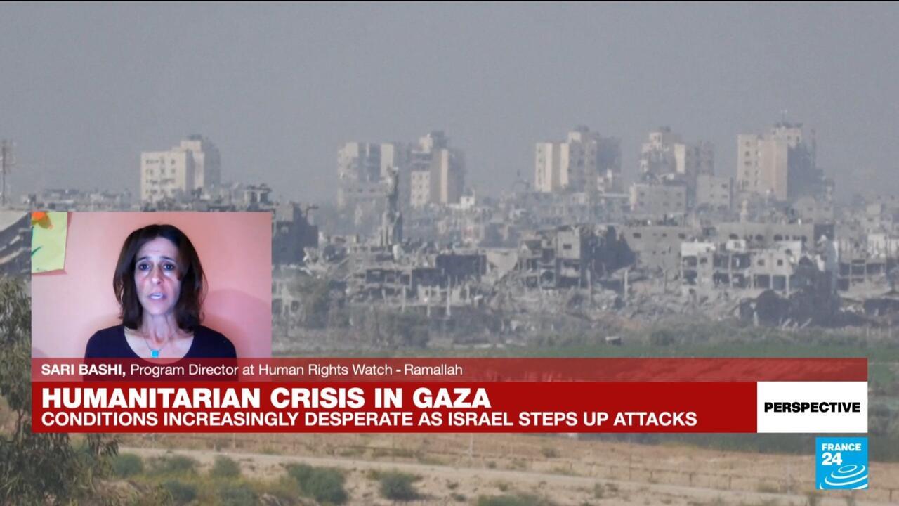 'Israel should stop dropping explosive weapons in densely populated ...