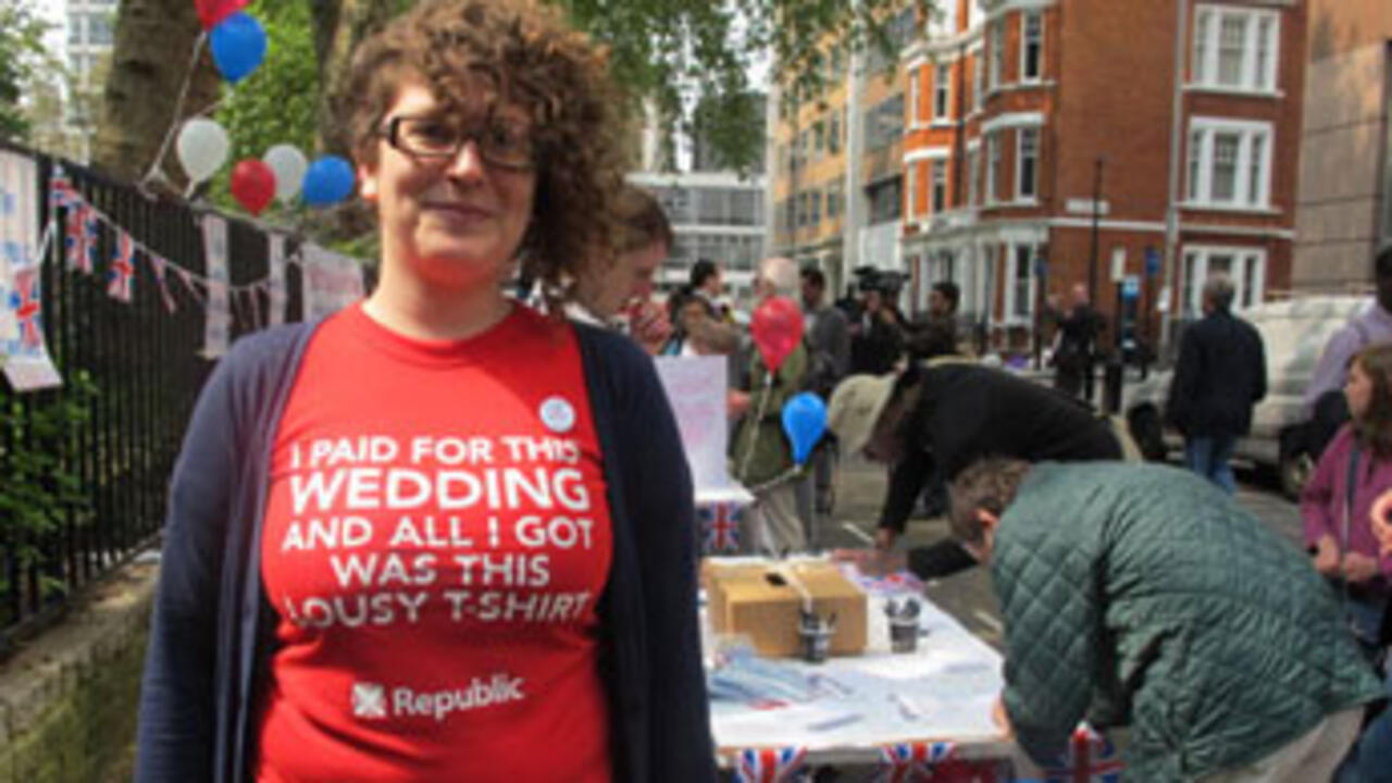 Republicans throw 'Not the royal wedding' party