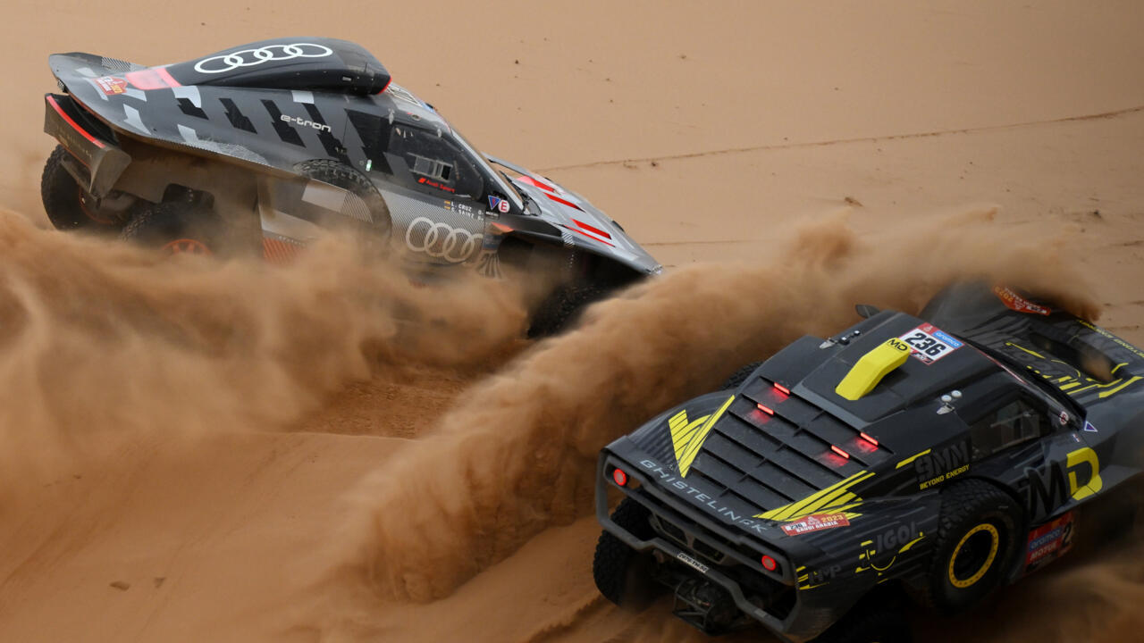 Loeb takes Dakar Rally stage after Sainz caught speeding