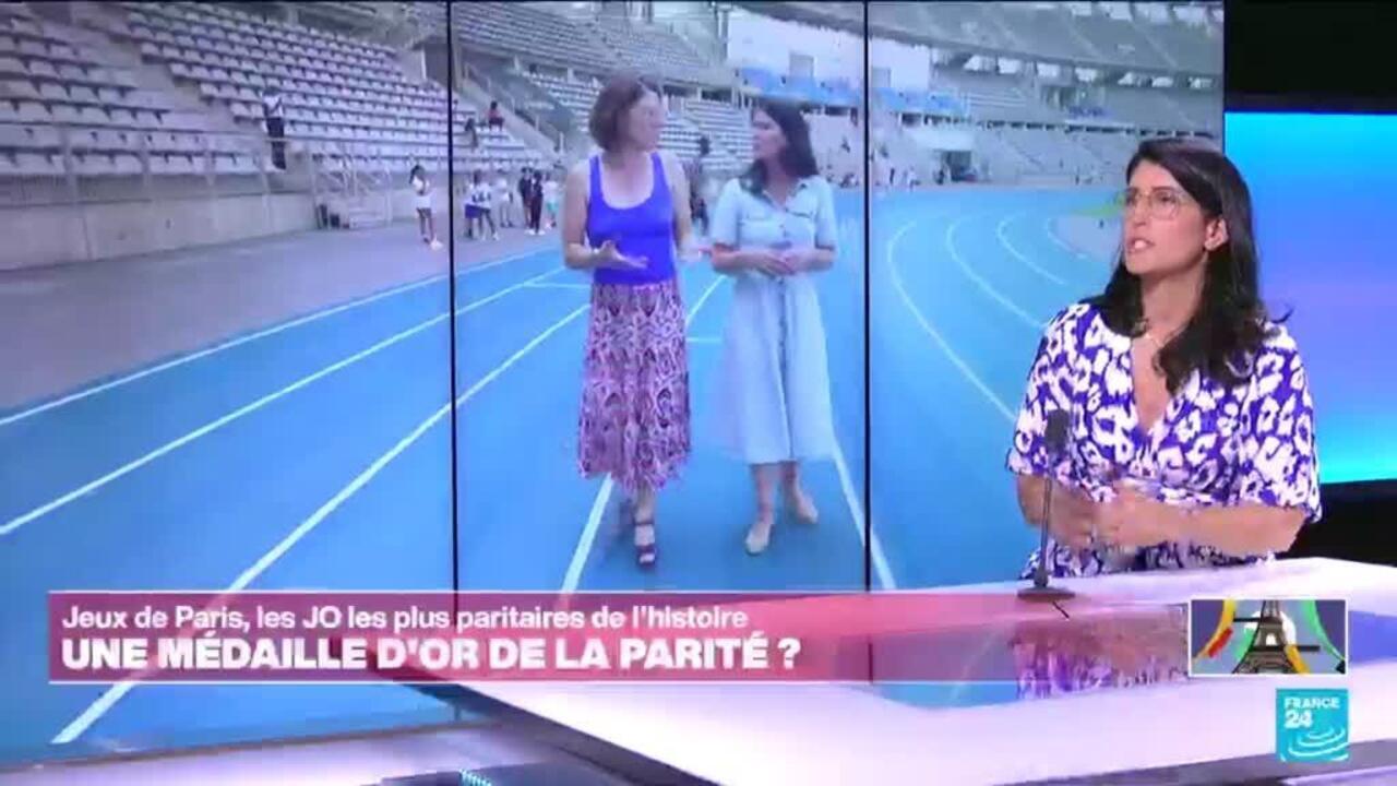 JO 2024 : une médaille d'or de la parité ? - France 24