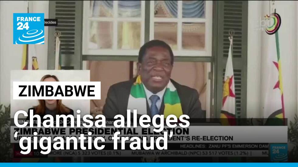 Zimbabwe's President Mnangagwa re-elected amid opposition claims of fraud